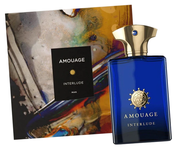 Interlude Man Amouage мужская парфюмерная вода 50 мл - Интерлюд Мэн Синий для мужчин