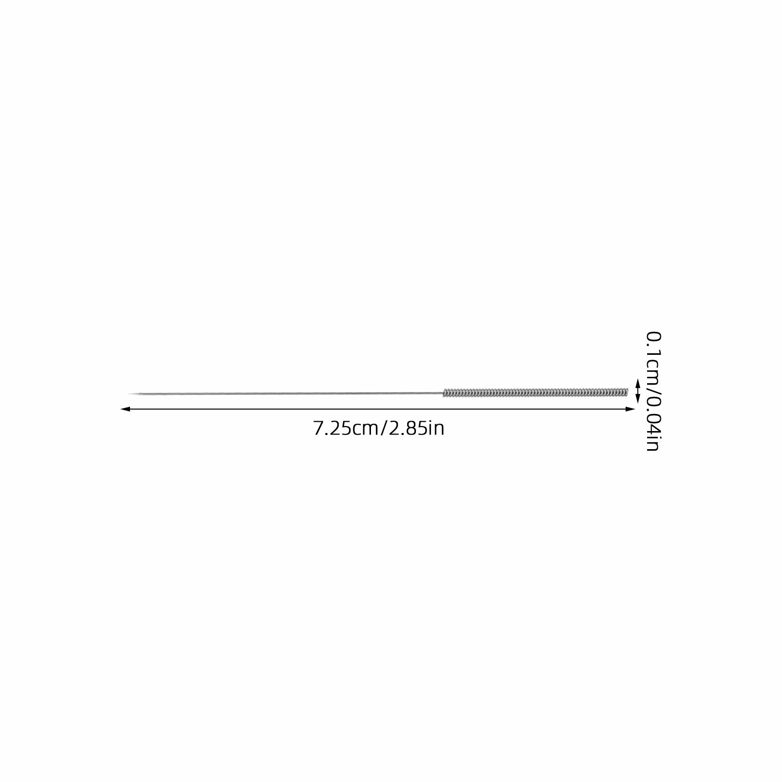 Набор из 5 металлических игл для прочистки насадок керамических бутылок для гончарного дела