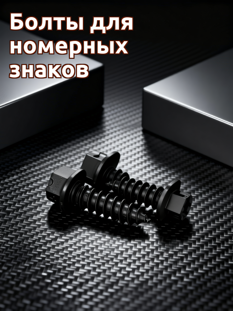 Крепление для номерного знака из прочного пластика и нейлона, комплект 14 размеров, 8 штук