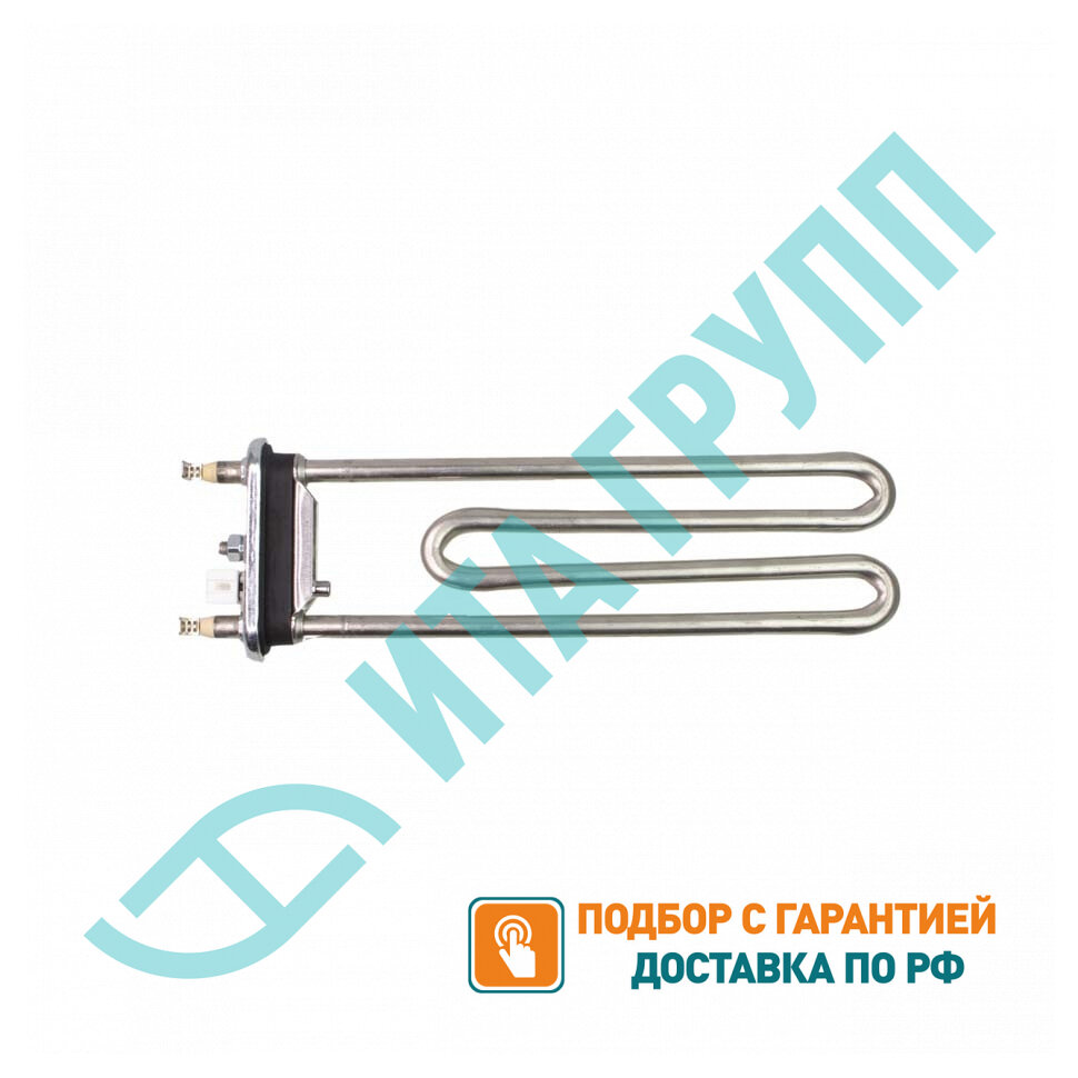 ТЭН 2000W для стиральной машины LG с датчиком L230мм, 33121502