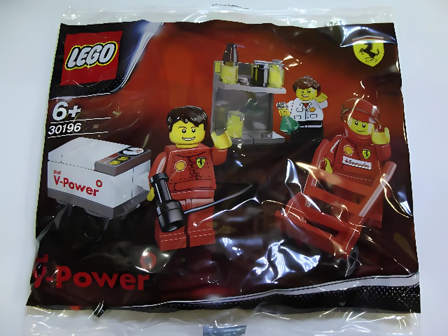 Конструктор Lego Racers 30196 Техническая команда Феррари