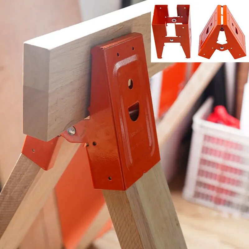 2 шт. кронштейны для столярных козлов, рабочий стол DIY, мобильная стойка, опорное соединительное крепление