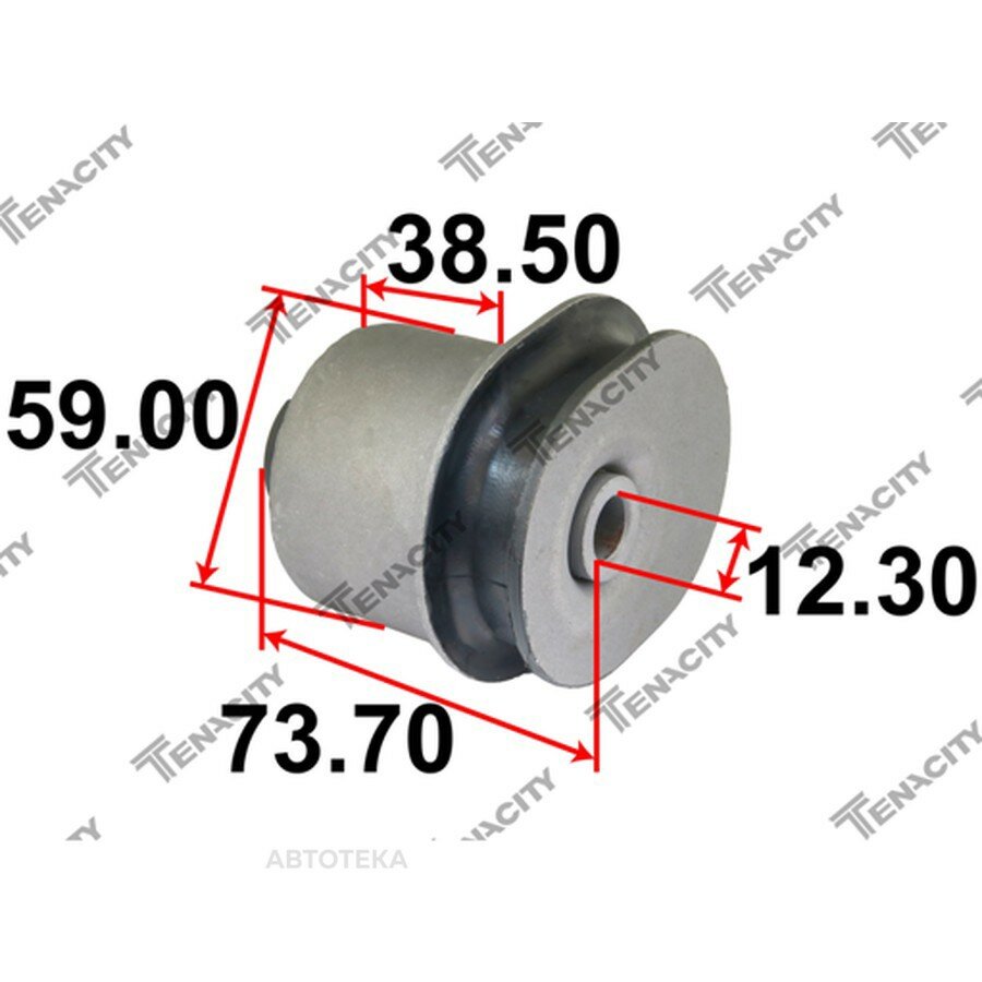 Сайлентблок задней балки TENACITY AAMMA1104 DEMIO DY#W '02-'07