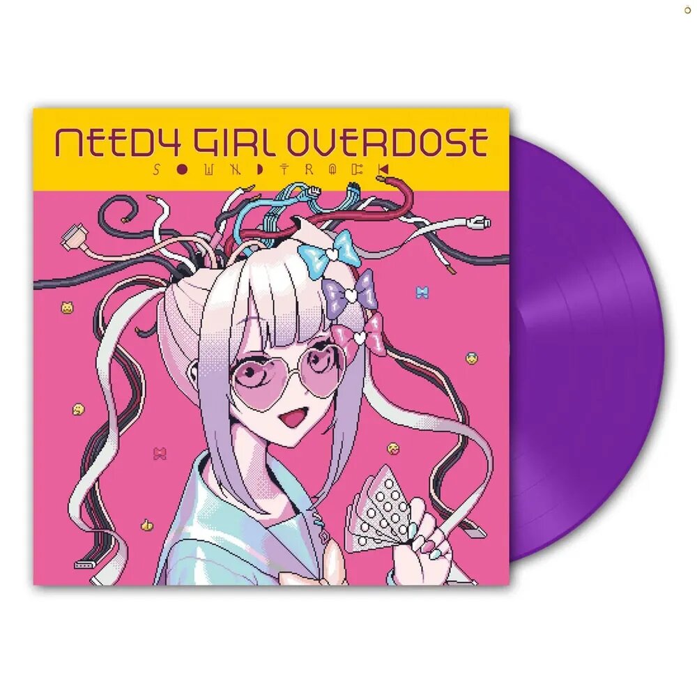 Музыкальный диск Aiobahn - Needy Girl Overdose Soundtrack, Виниловая пластинка, LP, Purple Translucent
