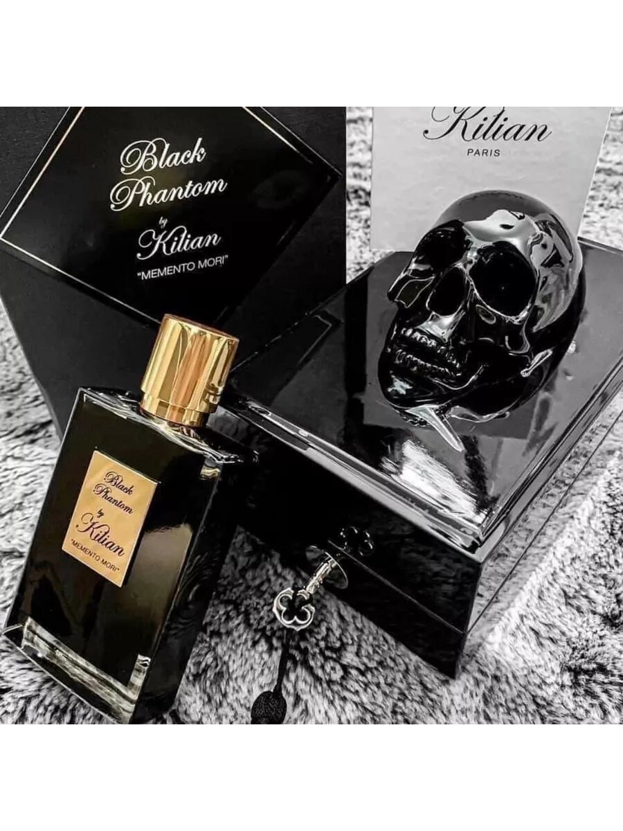 Парфюмерная вода Black Phantom, 50 мл, со шкатулкой. Блэк Фантом череп унисекс духи
