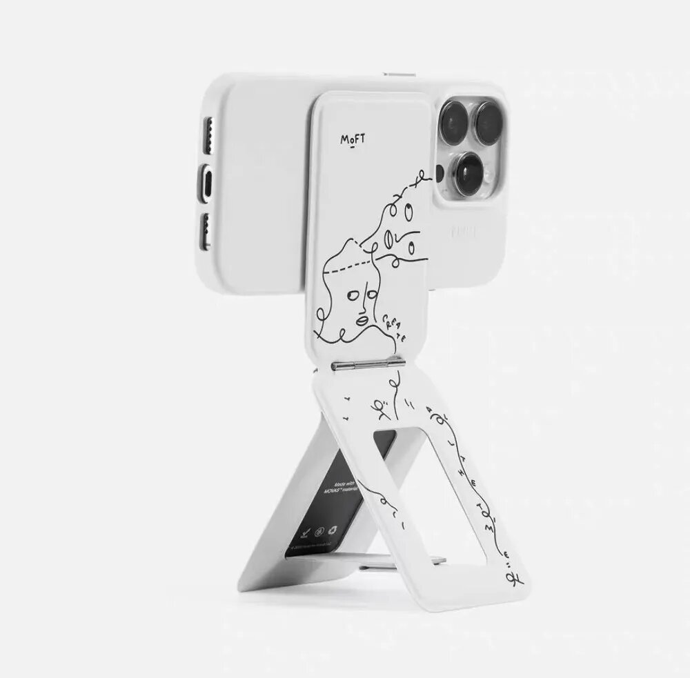 MagSafe Штатив и Подставка MOFT Tripod Stand l Раскладной l Абстрактная живопись