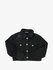 Куртка DIESEL Sequin-embellished embroidered denim jacket, размер 8 лет, черный