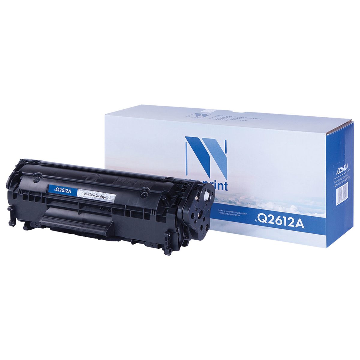Картридж NV-Print совместимый с HP 12A Q2612A (2000 страниц) черный, 18шт.