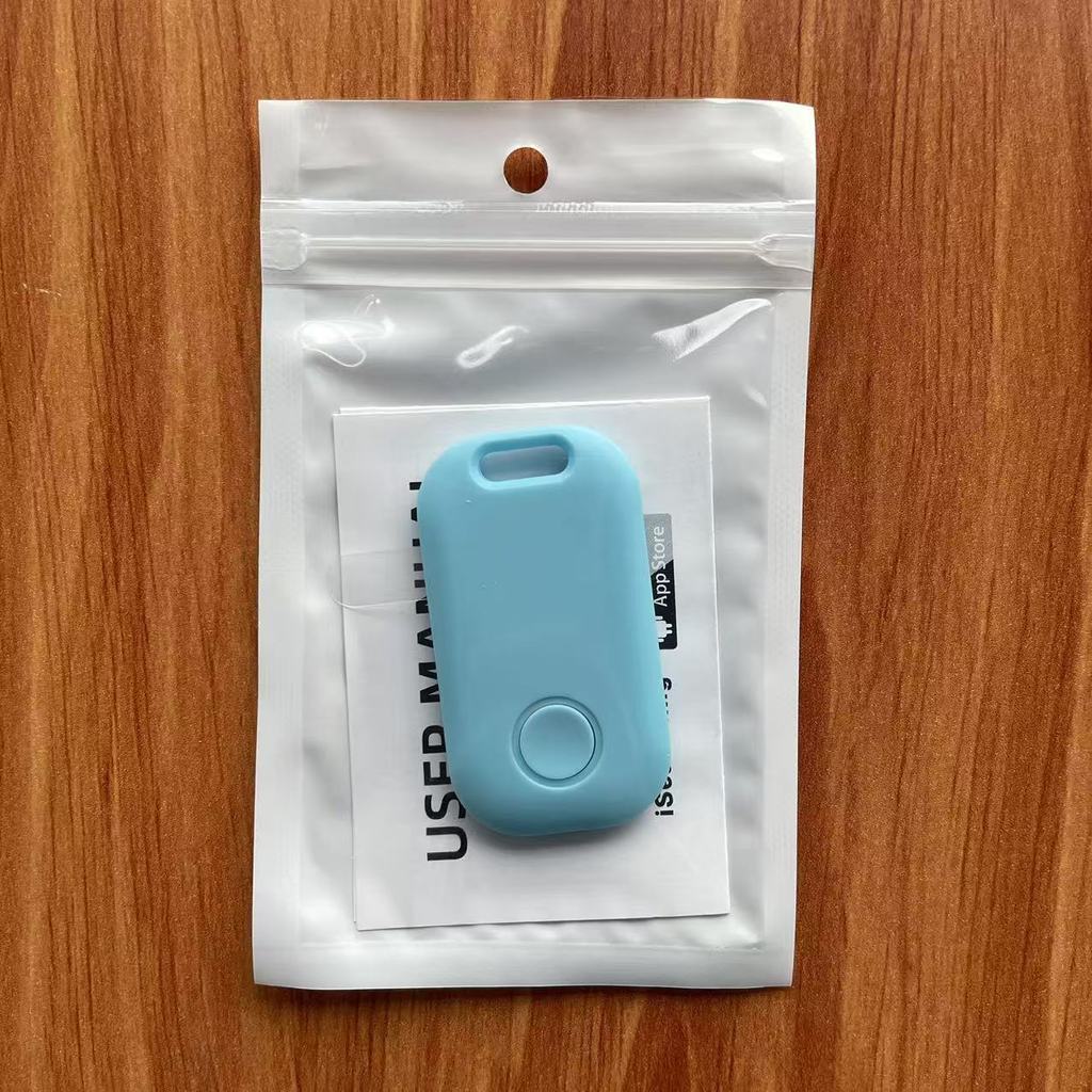 Брелок bluetooth smart locator с двунаправленным отслеживанием для ключей и животных синий
