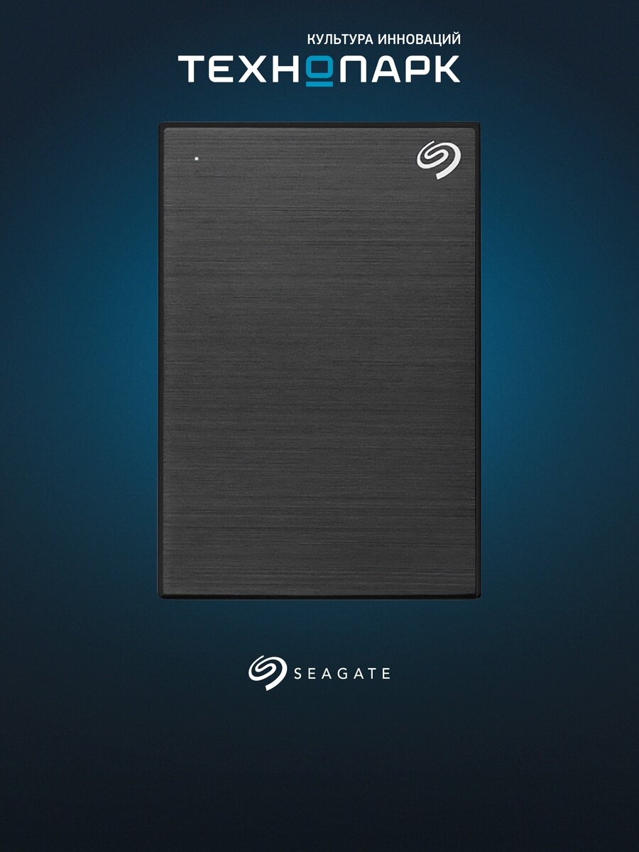 Внешний жесткий диск Seagate One Touch HDD 1 ТБ чёрный (STKY1000400)