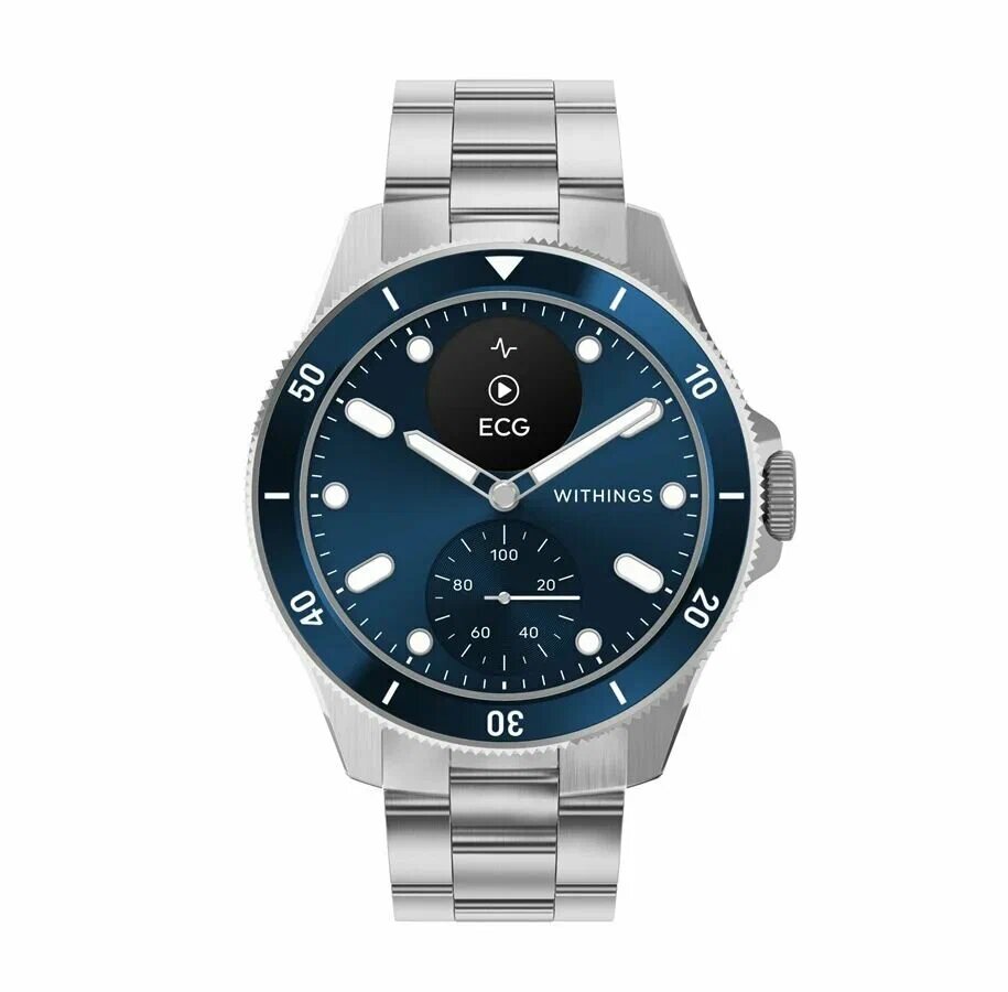 Смарт-часы Withings Scanwatch Nova 42mm, blue