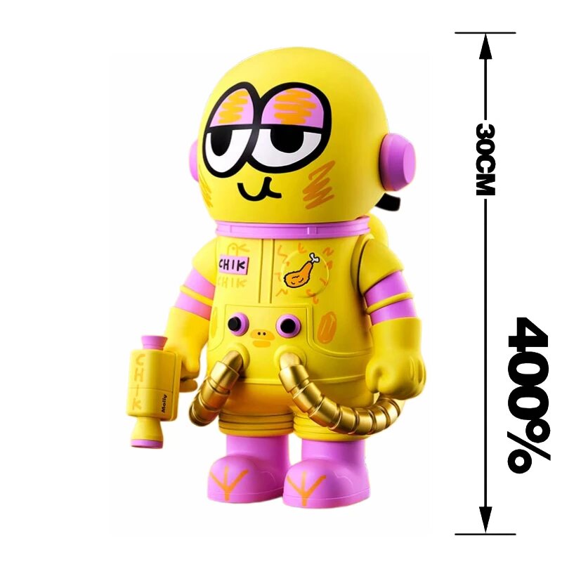 POP MART Giant Space Molly 400% фигурки CHIK CHIK