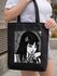 Сумка шоппер PRINTSHOT, фактура рельефная, черный