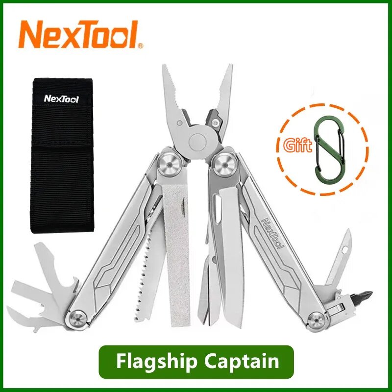 NexTool Flagship Captain 19 в 1 мультитул из нержавеющей стали Only Tool