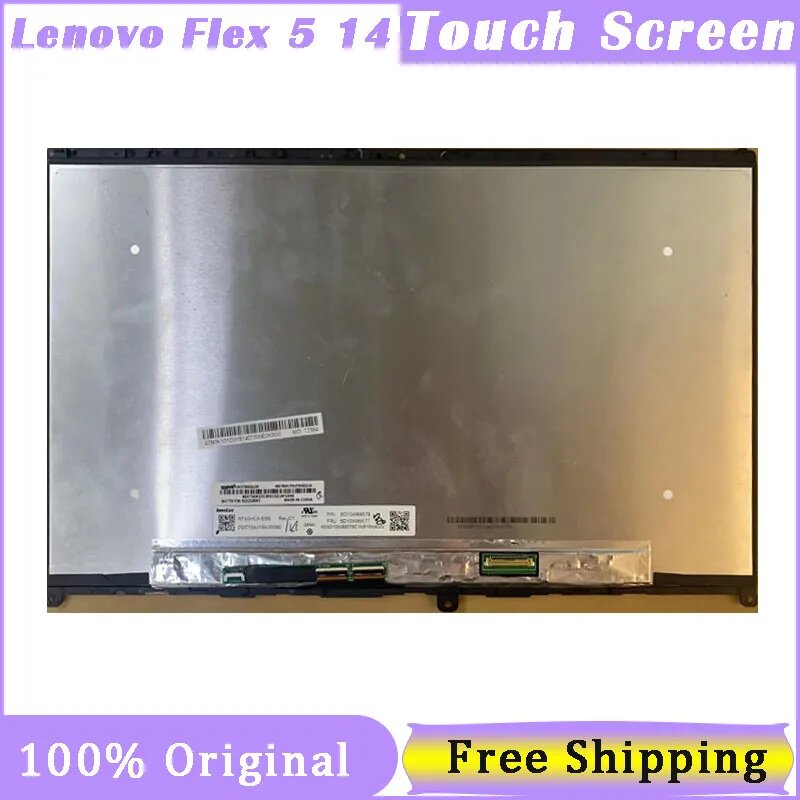 14 "для Lenovo Ideapad Flex 5 14ALC05 14ARE05 Flex 5-14IIL05 14ITL05 5D10S39641 5D10S39642 дигитайзер сенсорного экрана ЖК-дисплей в сборе