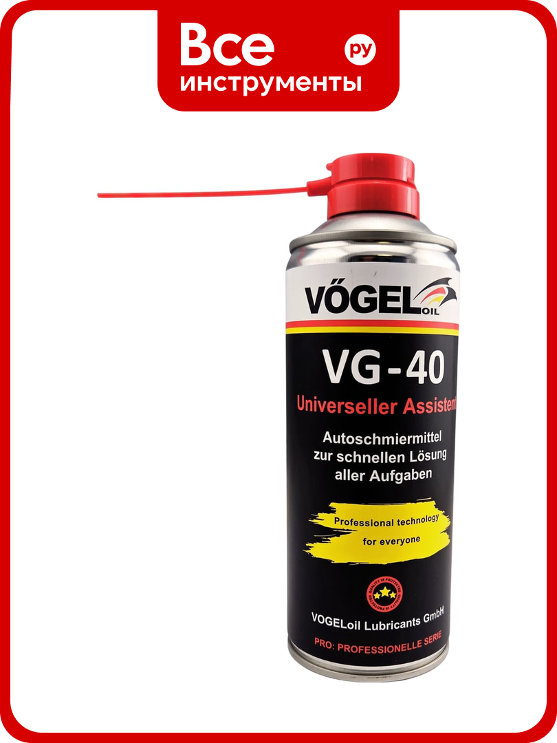 Смазка проникающая VOGELoil VG-40 (жидкий ключ) 520 мл VS_VG40_0.52