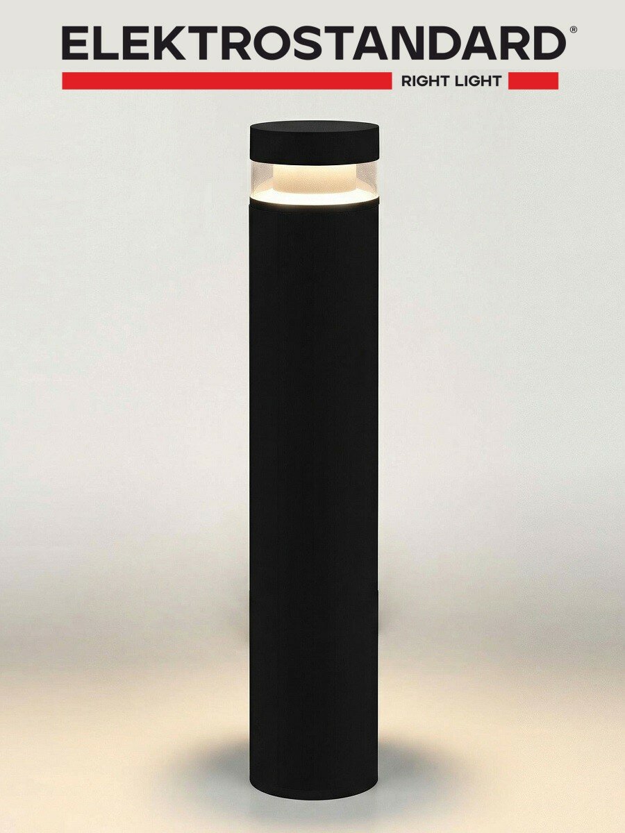 Уличный / Ландшафтный светодиодный светильник Elektrostandard Techno 1532 TECHNO LED, 12 Вт, 3000K, черный, IP65