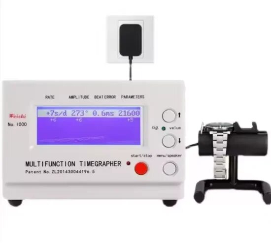 WeiShi Номер 1900 и 1000 Механический хронограф EUR PLUG-NO 1000