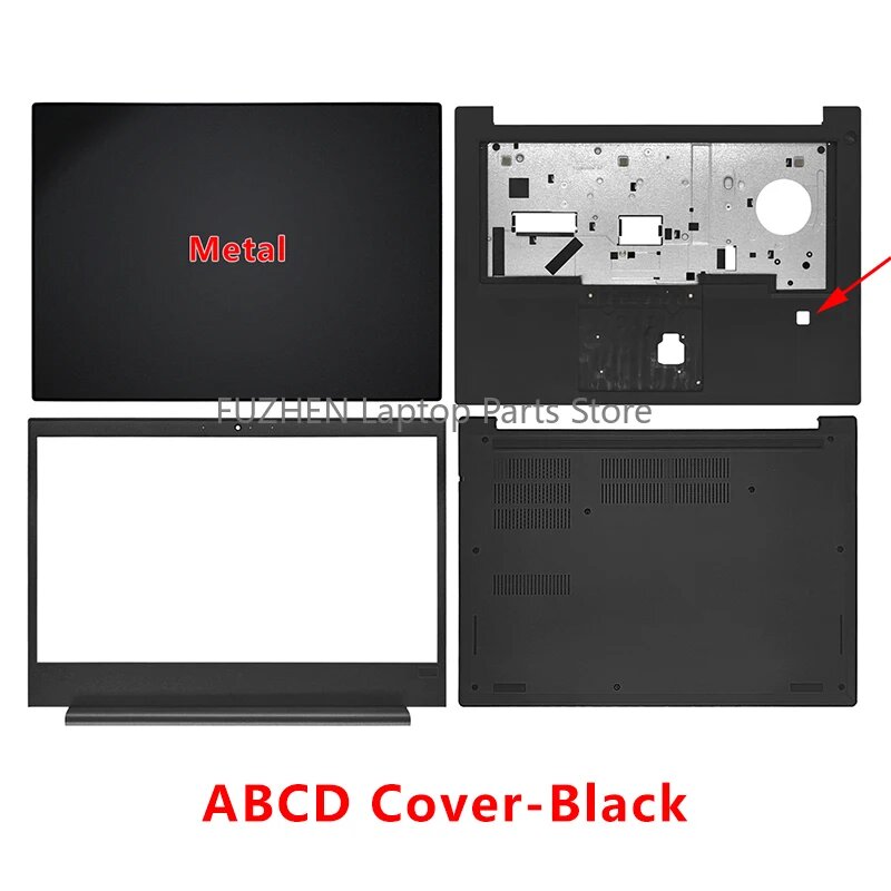 Задняя крышка для ThinkPad E480 E490 E485 E495 FUYUN