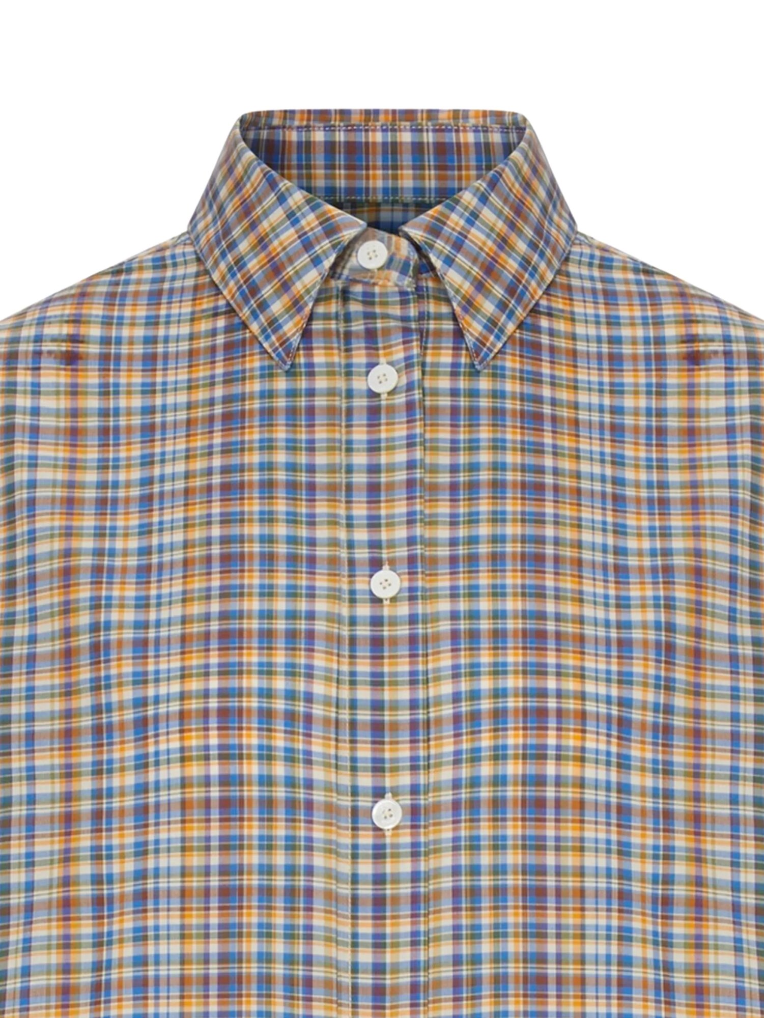 Рубашка TOTEME Checked button-down shirt, размер 44 — фото 1