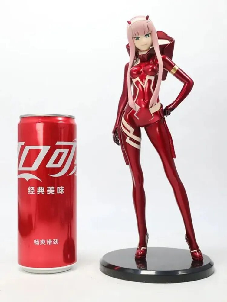 Фигурка Zero Two из аниме Darling in the FranXX, 24 см, ABS пластик, костюм пилота — фото 1