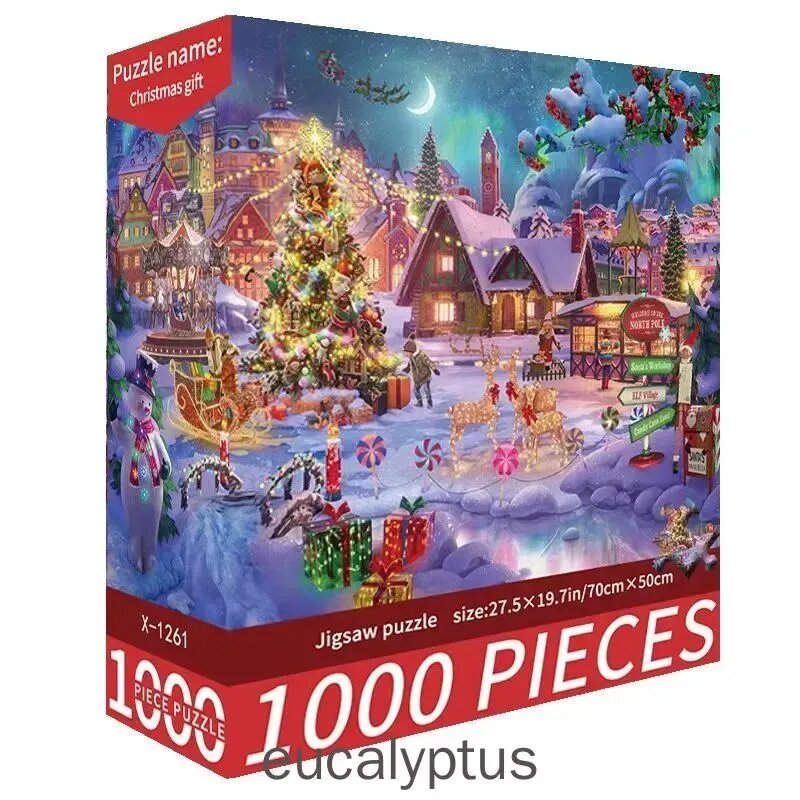 Пазл "Рождественский", 1000 деталей