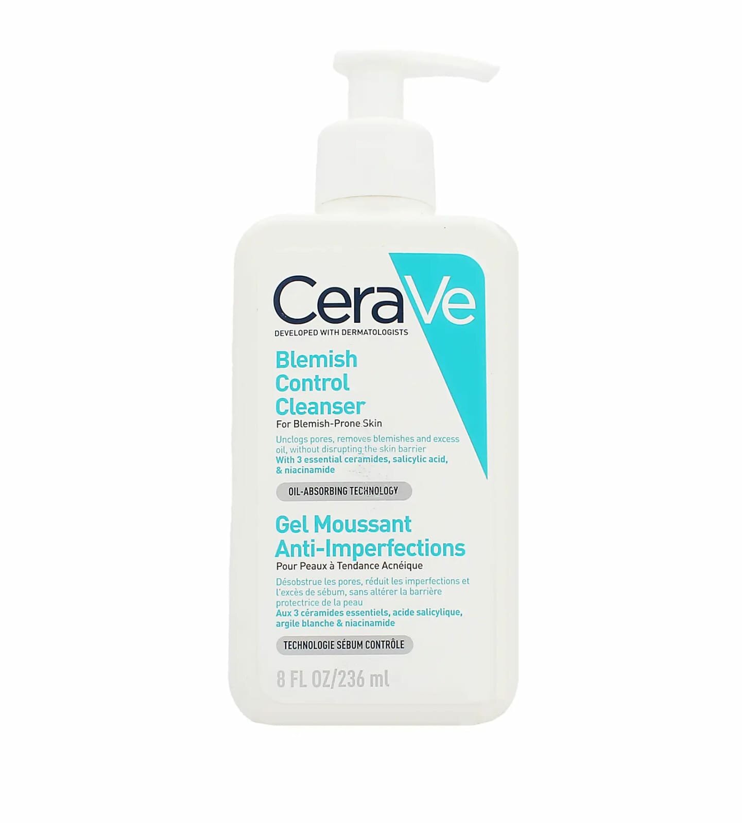 Гель для ухода за кожей CeraVe Blemish Control Cleanser 236 мл