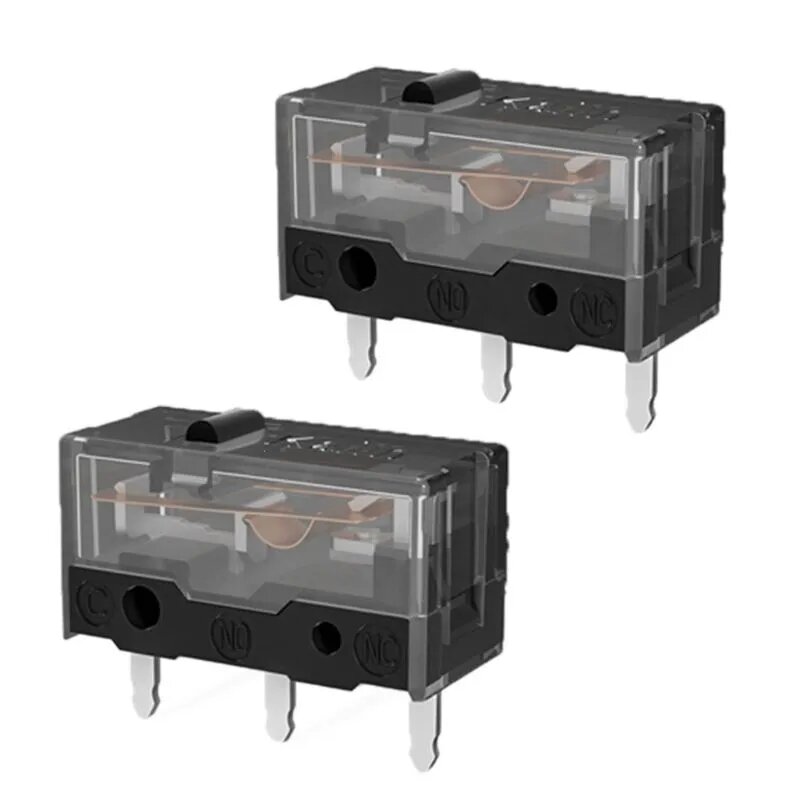 Новые микропереключатели Kailh GM8.0, золотые контакторы, срок службы 80 миллионов нажатий, компьютерная мышь, левая и правая кнопка переключения