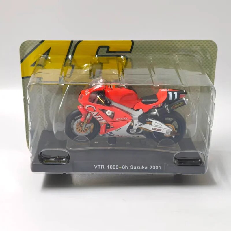 Модель мотоцикла WELLY VTR 1000-8h Suzuka 2001 1:18