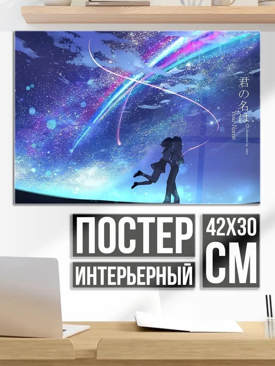 Плакат постер Твоё имя
