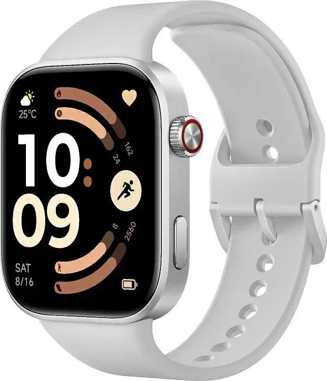 Смарт-часы Xiaomi Redmi Watch 6 2" LCD корп. серый рем. серый (BHR08CUGL)