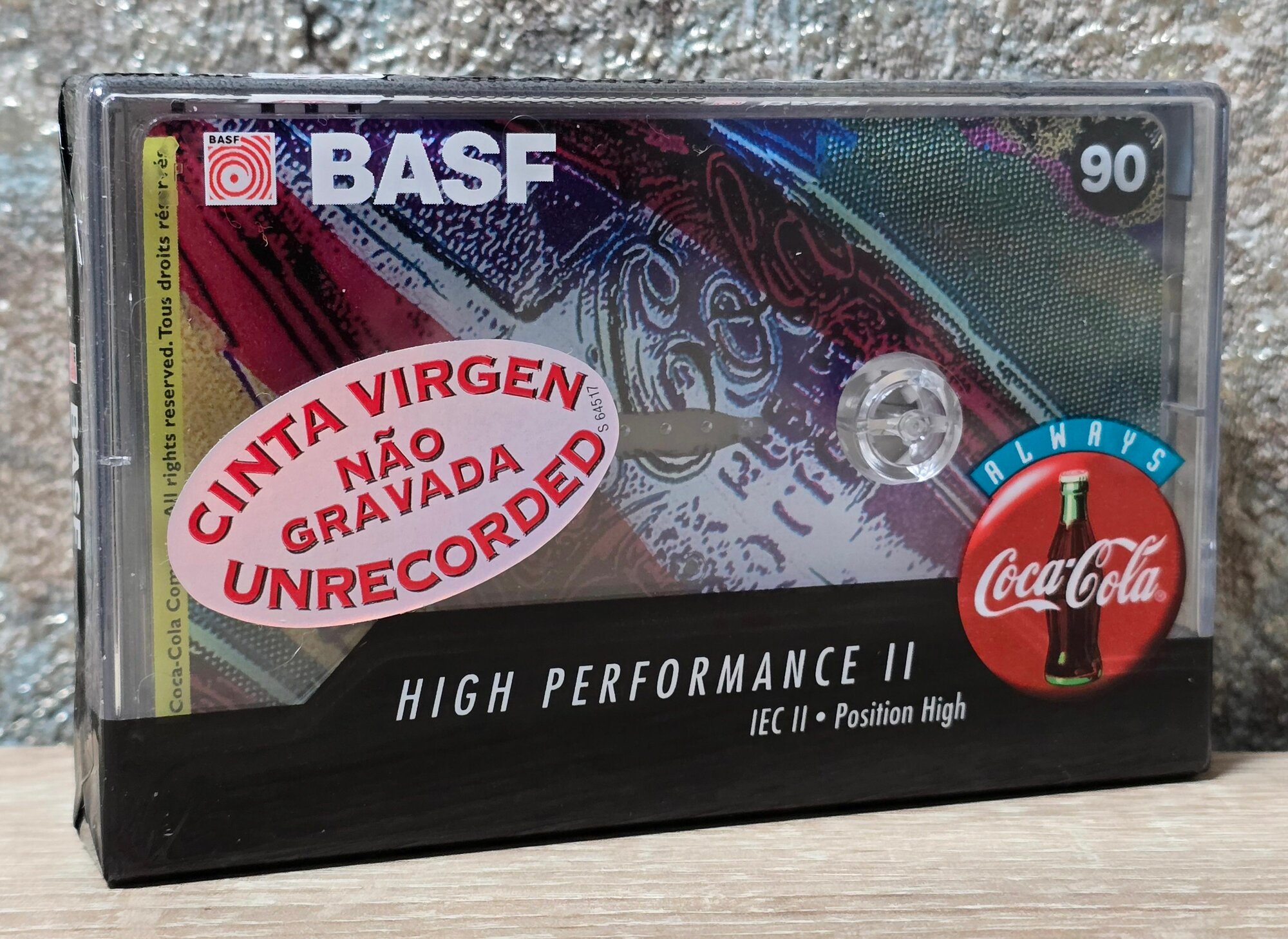 Аудиокассета BASF Coca-Cola — фото 1