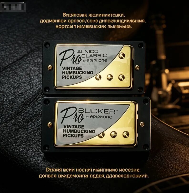 Высококачественный комплект хамбакеров для гитары Epiphone Alnico Classic 57 Pro Buckers, пользующийся большим спросом.