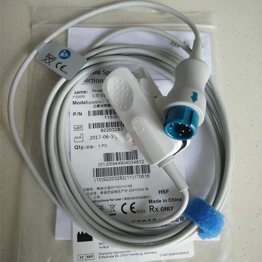 Многоразовый датчик SpO2 Mindray 512FLH