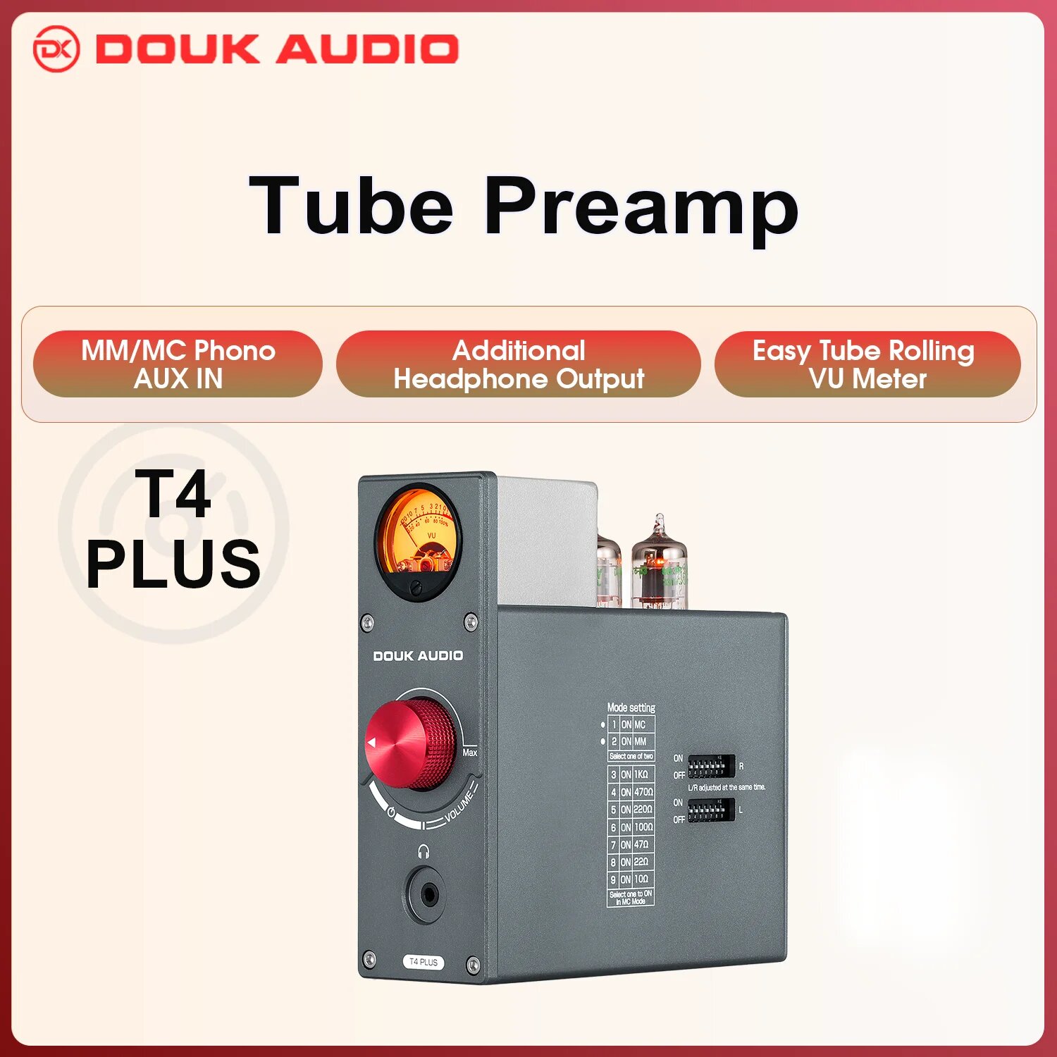 Предусилитель Douk Audio T4 PLUS