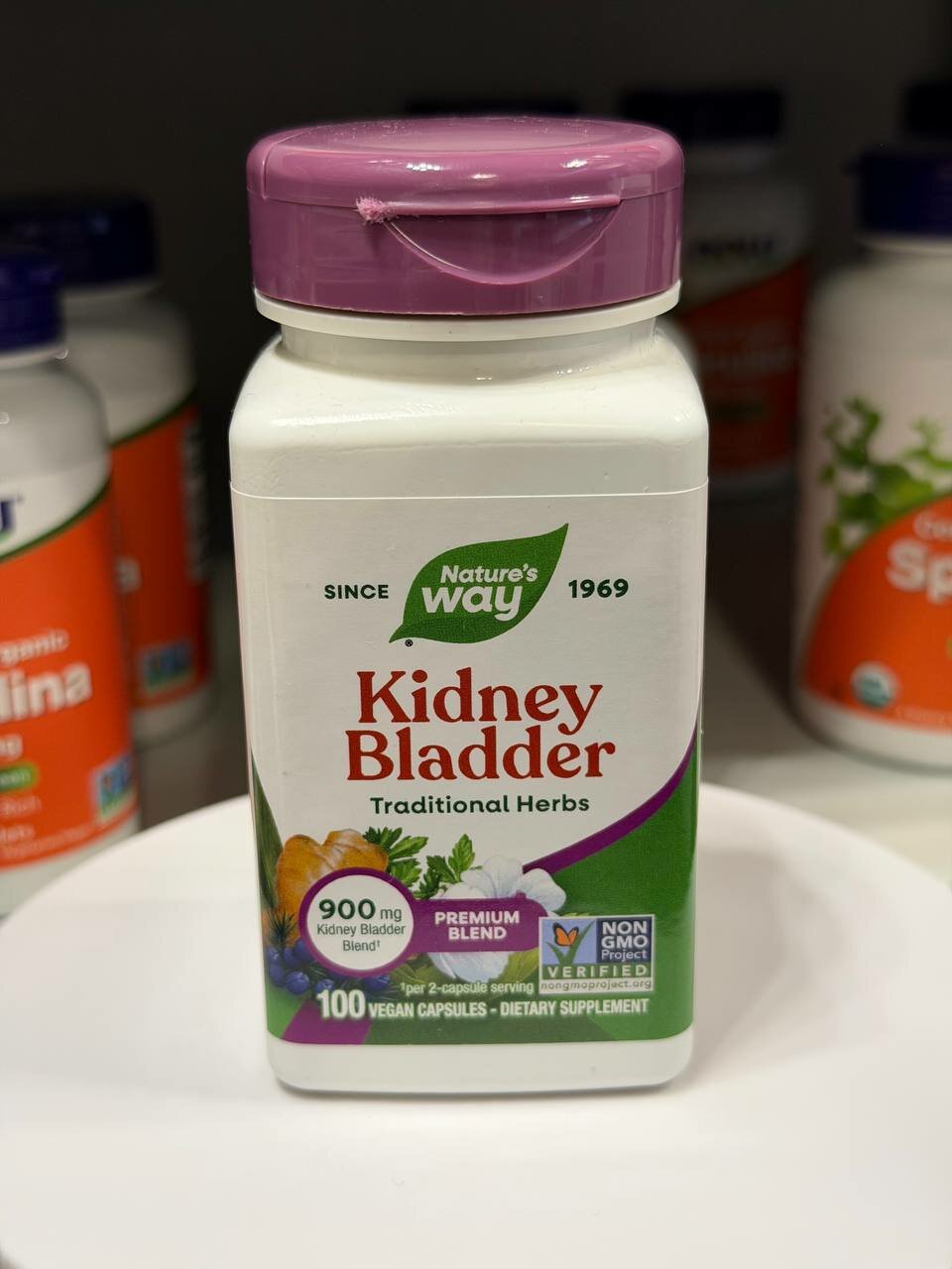 Nature's Way Kidney Bladder - Добавка для почек и мочевого пузыря 100 капсул