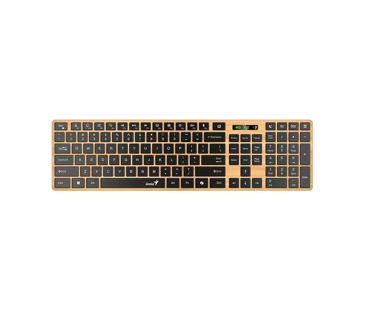 Клавиатура Genius SlimStar 7250BT Pine Wood