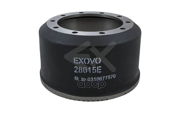 Барабан тормозной! 420x200/209.5 H259 d290/335 n10x23 BPW HZ/S 12010 EXOVO арт. 28015E