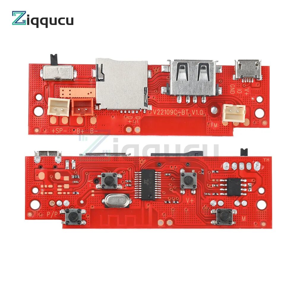 Bluetooth Модуль Усилитель Ziqqucu — фото 1