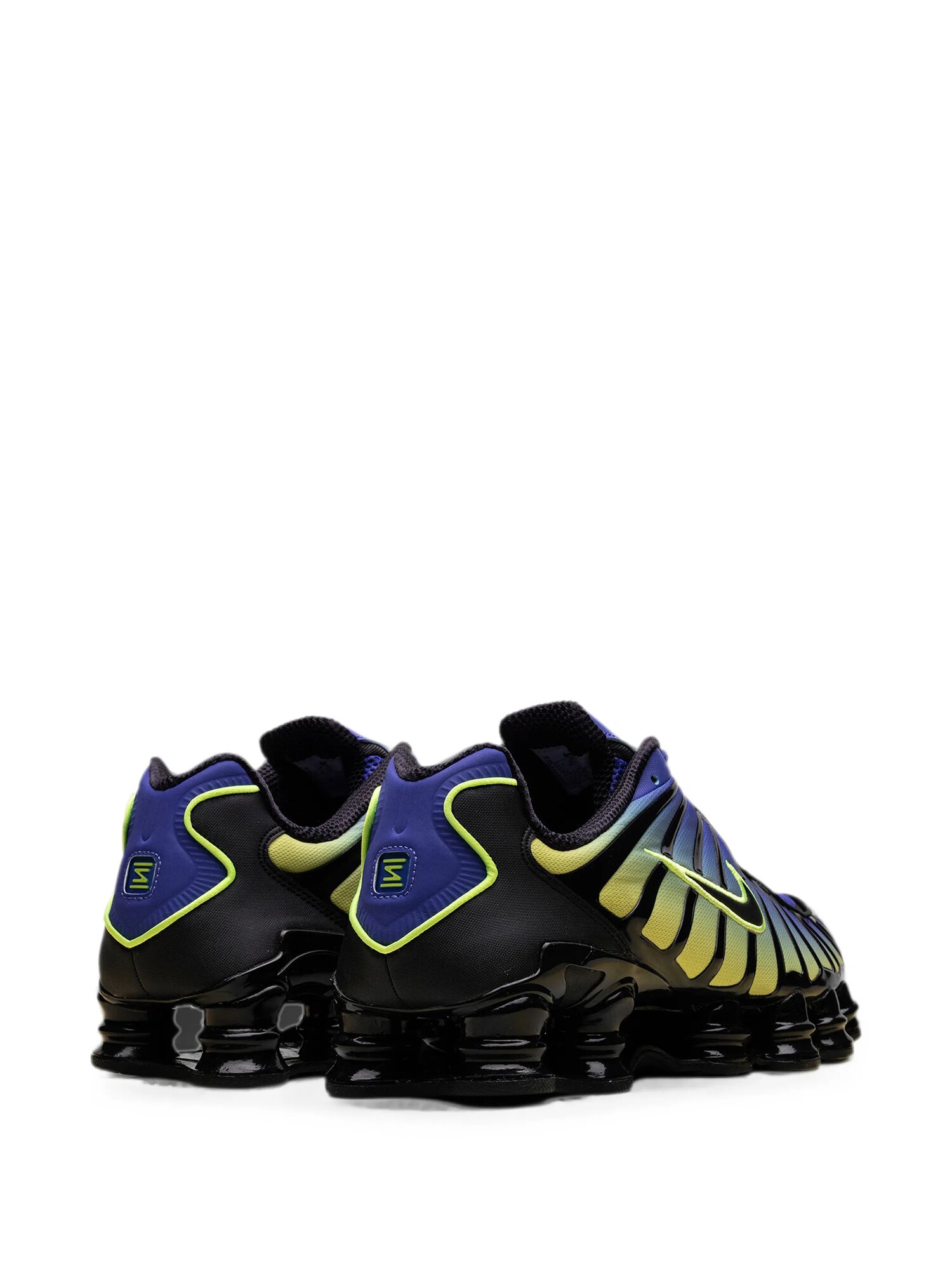 Кроссовки NIKE Shox TL sneakers, размер 13 US, синий — фото 1