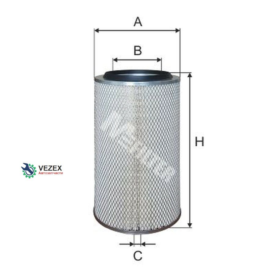 M-FILTER A898 фильтр воздушный ! H395 D200 d126 \VALTRA/VALMET TRACTOR