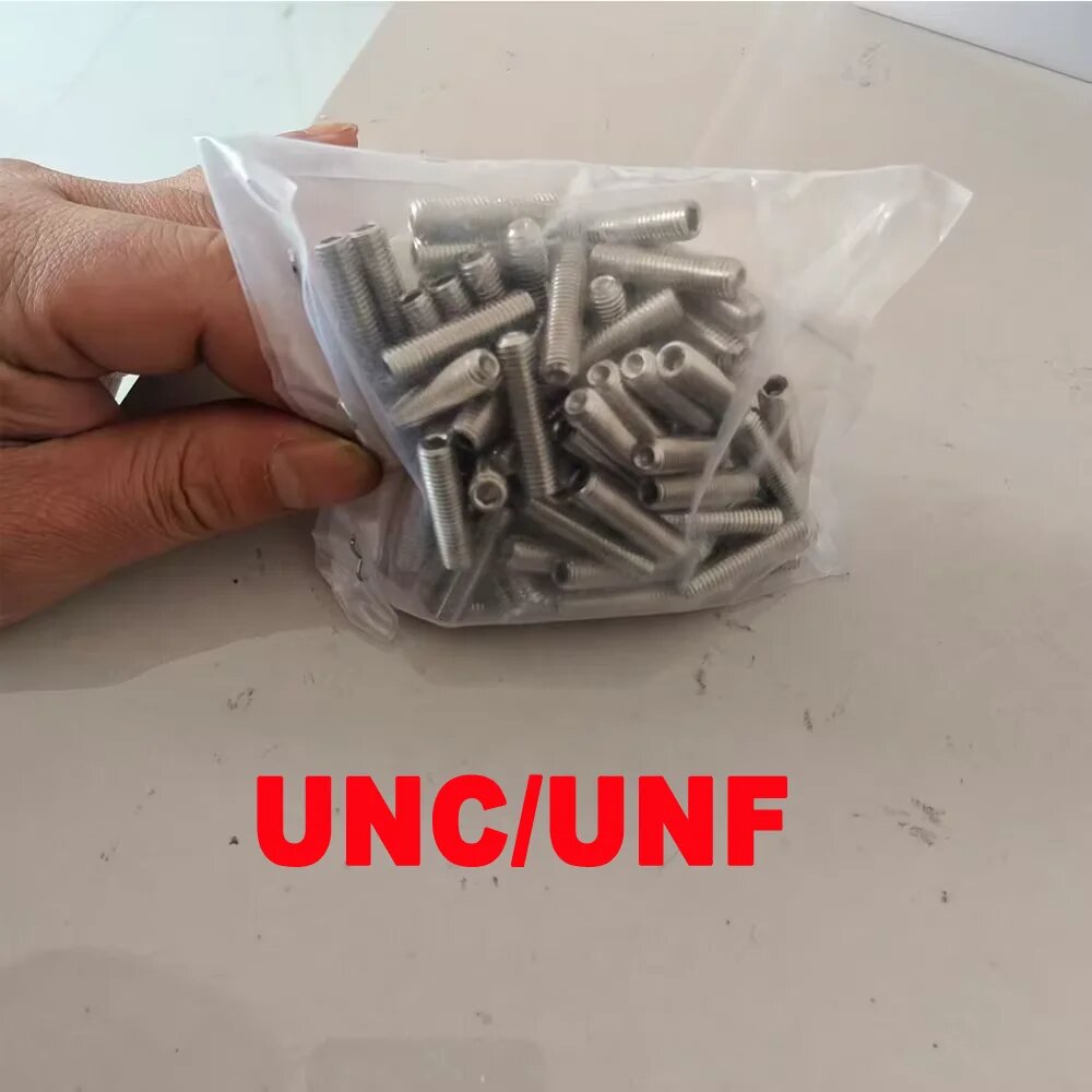 Винты-заклепки SUS304 1/4" DIN 916, 1I4-20 UNC, 1I4 (15шт)