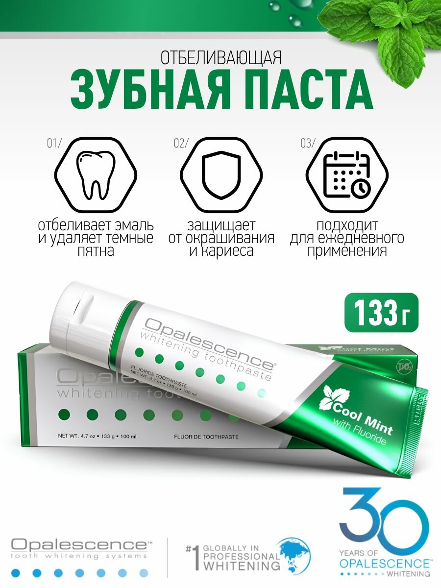 Зубная паста Opalescence Whitening Toothpaste, 133 г