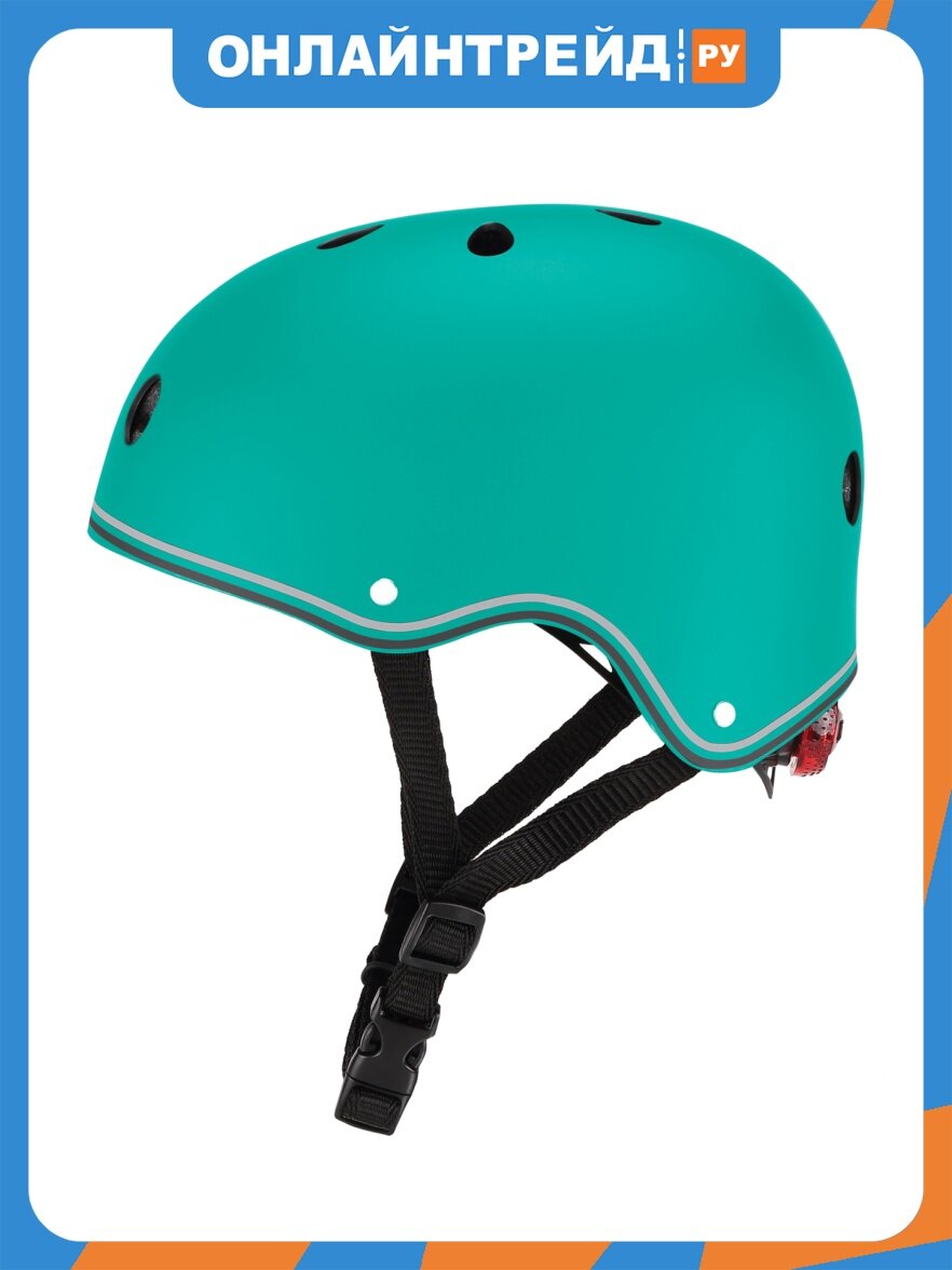 Шлем Globber 'Primo Lights XS/S (48-53CM), изумрудный