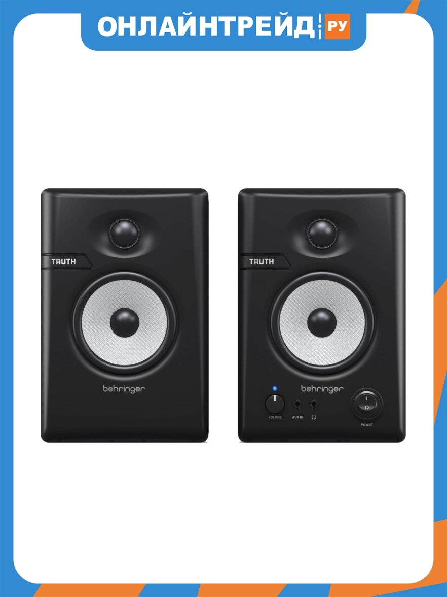 Студийные мониторы Behringer TRUTH 3.5 BT (пара), чёрный