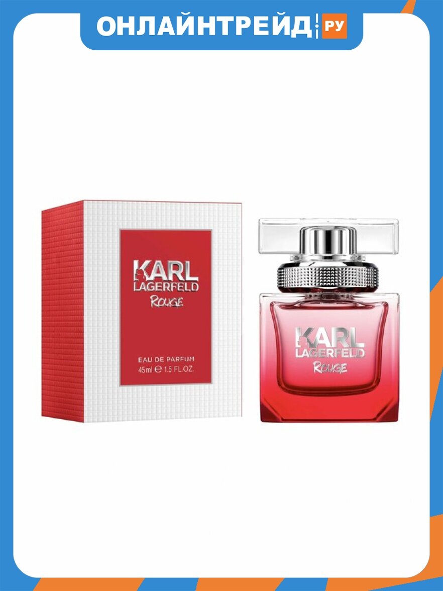 Женская парфюмерная вода Karl Lagerfeld Rouge 45 мл