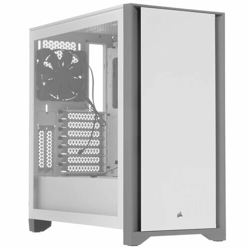 Компьютерный корпус Corsair 4000D (CC-9011199-CN) белый - Midi Tower, E-ATX, USB 3.2 Gen 1 Type-A, USB 2.0 Type-A
