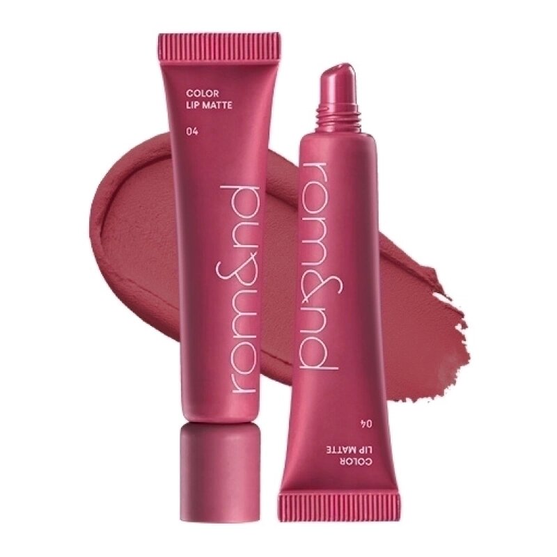 Rom&nd Color Lip Matte 04 Old Cherry Матовая помада с муссовой текстурой 8 г