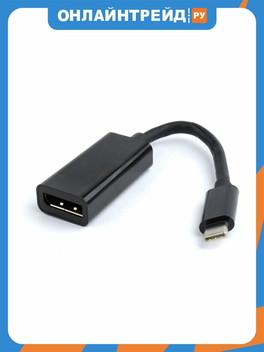 Переходник Cablexpert USB , USB Type-C/DisplayPort, 15см, пакет