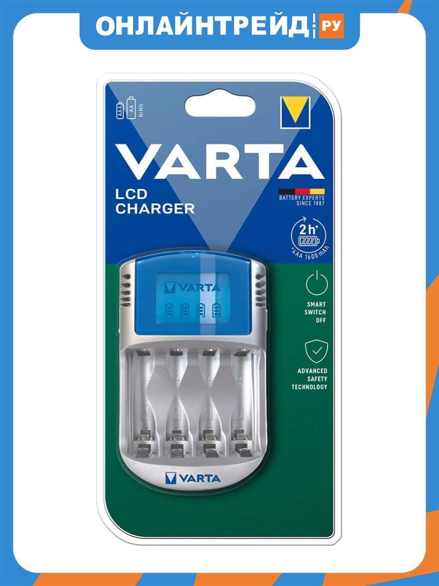 Зарядное устройство Varta LCD Charger